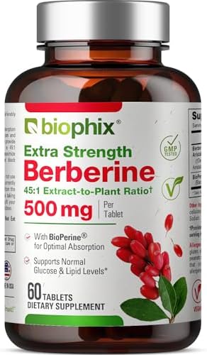 Amazon.com: biophix Berberine High Absorption with Bioperine 22,500 mg ...