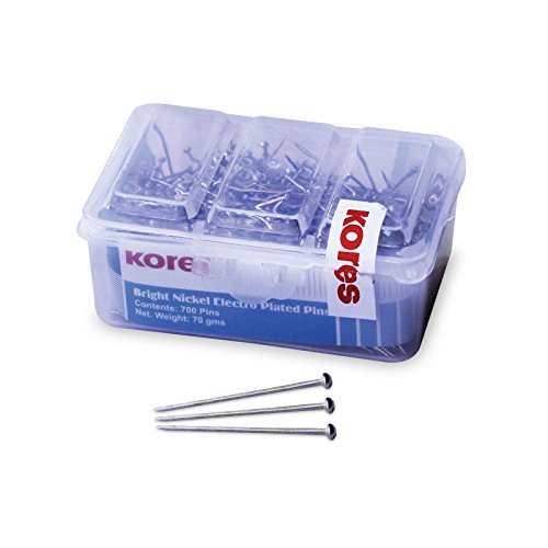 Kores Paper Pins, 70grams in a box - 10 boxes : Amazon.in: Office Products