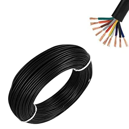 TechKing Copper 0.5MM(16/.20) 10 Core Wire for Home or Domestic ...