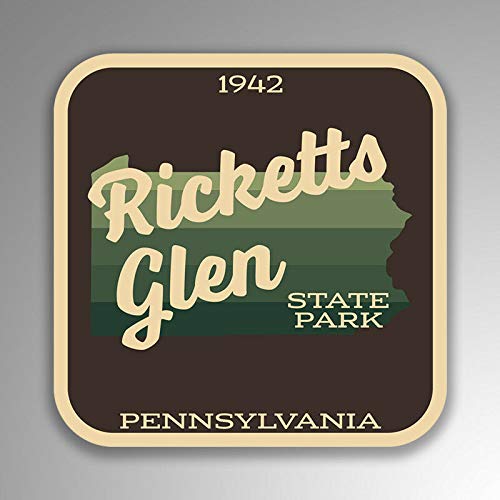 Amazon.com: JB Print Ricketts Glen State Park Sticker Explore ...