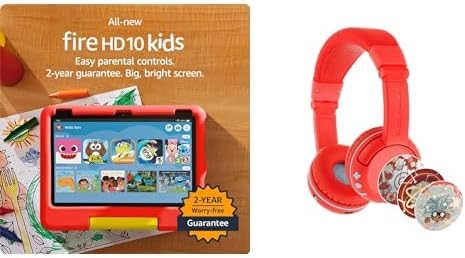 Amazon.com: Fire HD 10 Kids Tablet (32GB, Disney Mickey Mouse) + Kids ...