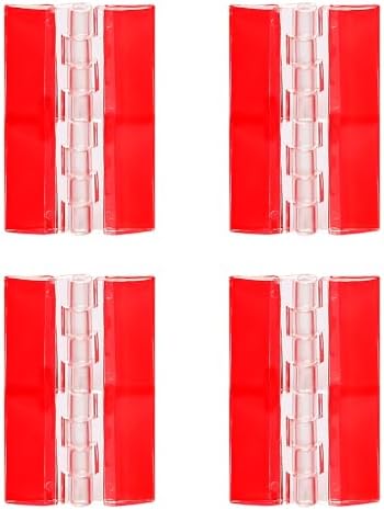 Amazon.com: 12 Pcs Plastic Hinges Acrylic Hinges Clear Small Hinges ...