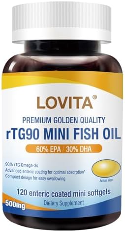 Amazon.com: Nature's Bounty Mini Fish Oil Softgels 1290 mg, Omega-3 ...