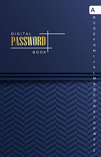 Digital Password Book: Logbook To Protect Usernames and Passwords with ...