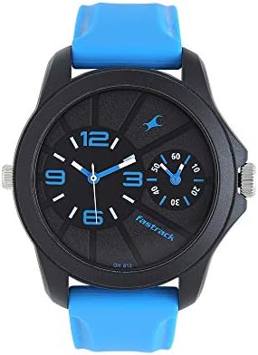 Fastrack Trendies Quartz Analog Black Dial Silicone Strap Watch for ...