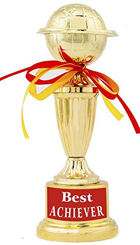 Best Achiever Trophy/Award/Gift by Aark India - 10 Inch Height (PC ...