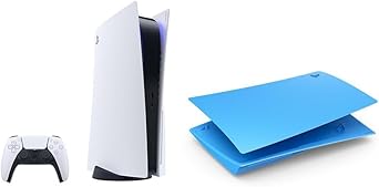 PlayStation 5 Console + Starlight Blue Standard Cover : Amazon.com.au ...