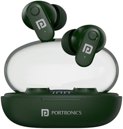 Portronics Harmonics Twins S16 in Ear Wireless TWS Earbuds with 24 Hrs ...