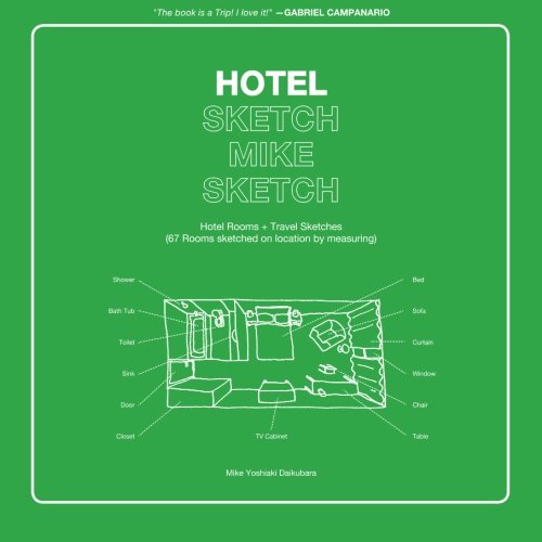 Amazon.com: Hotel Sketch Mike Sketch: Hotel Rooms + Travel Sketches (67 ...