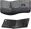Amazon.com: ProtoArc Backlit Bluetooth Ergonomic Keyboard, EK01 Plus ...