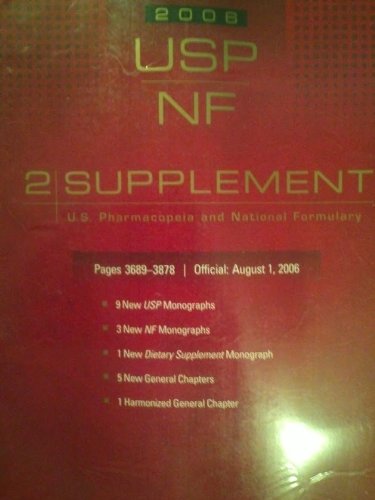 United States Pharmacopeia and National Formulary (USP29-NF24 ...
