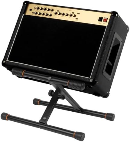 STRICH Amp Guitar Stand, Middle Profile Guitar Combo Speaker Stand, X ...