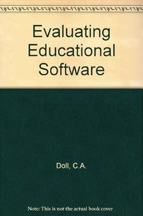 Evaluating Educational Software Buy Online At Best Price In Egypt