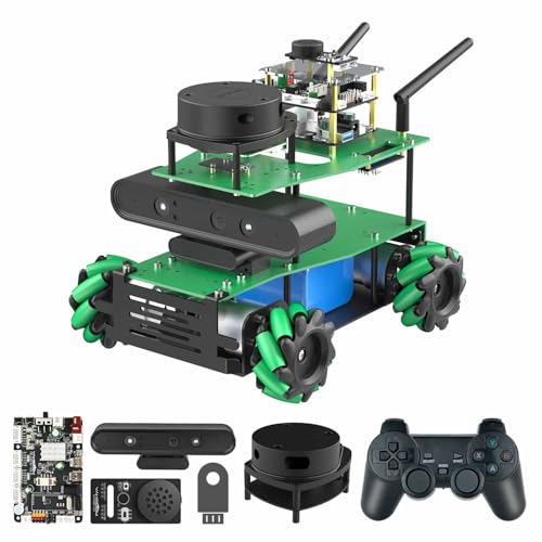 Yahboom ROS2 Robot Lidar Mapping Navigation Mecanum Wheel - Want It All