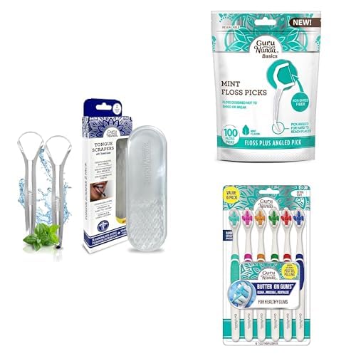 Amazon.com : GuruNanda Complete Oral Care: 6 Pack Butter on Gums ...