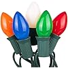 Amazon.com: 25Ft Christmas Lights Multicolor, C7 Vintage Christmas ...