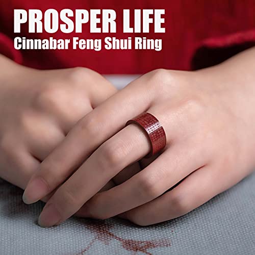 Snapklik.com : Cinnabar Feng Shui Ring, Attracting Wealth Feng Shui ...