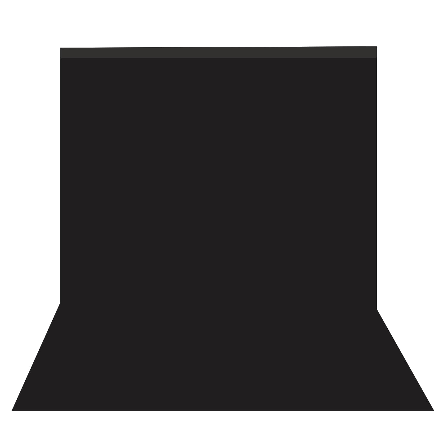 HomeArt 8x10 Feet Black Screen Backdrop for Photography, Chroma key ...