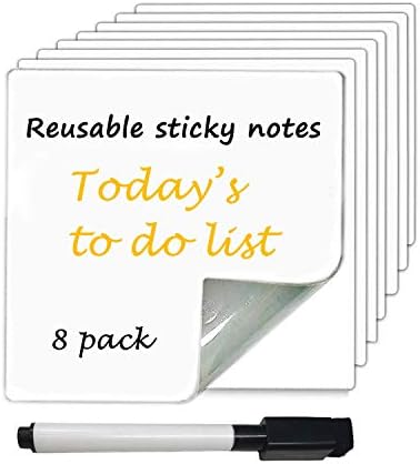 Amazon.com : labphant Dry Erase Sticky Notes - 10 Pack of 4x6 Inch ...