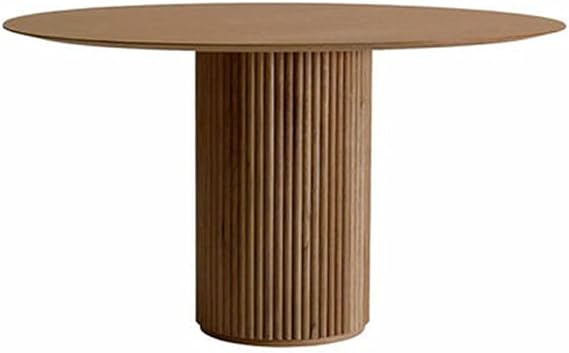 Amazon.com - LAKIQ Modern Round Contemporary Pedestal Base Coffee Table ...