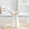 Amazon.com: Romehaha Ceramic Hand Vase - Medium Sized Flower Vase for ...