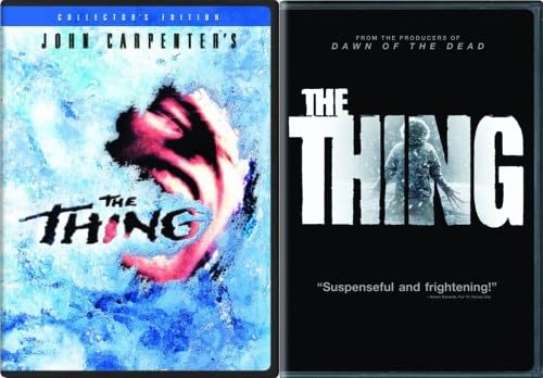 Amazon.com: The Thing (1982) & Prequel The Thing (2011): Lot of Both ...