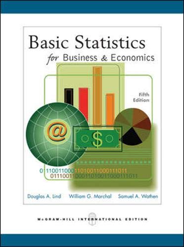 Basic Statistics for Business & Economics: Lind: 9780071244619: Amazon ...