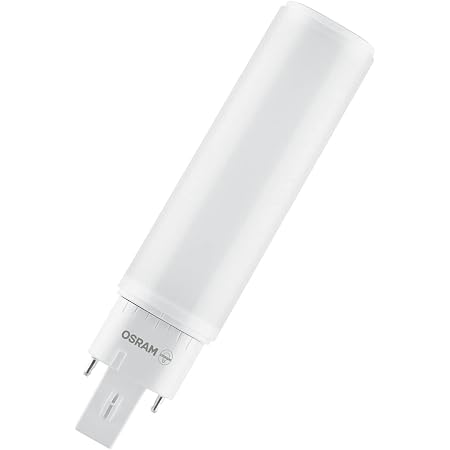 OSRAM DULUX D 13 LED lamp for G24D-1 base, 5 watt, 1000 lumen, cool ...