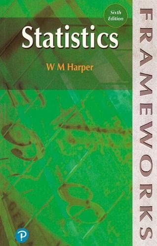 Statistics: Harper, W. M.: 9780273634263: Amazon.com: Books