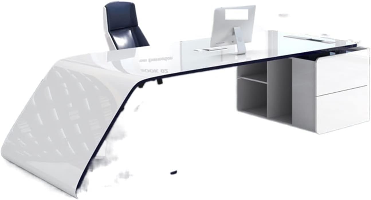 VOSMII Desks Paint Office Boss Desk, President Desk, Simple Office ...