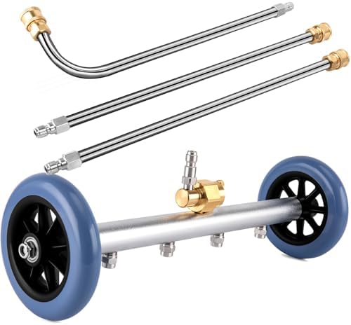 Amazon.com: Undercarriage Pressure Washer Attachment, 2-in-1 ...