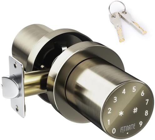 SoHoMiLL ® Electronic Keypad Door Knob SoHoMiLL ® and Lock Set with ...