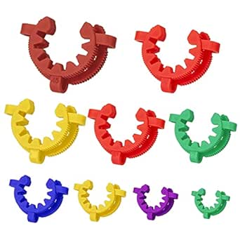 Amazon.com: 9pcs Plastic Joint Clips Set, Lab Keck Clamp 10#-45# for ...