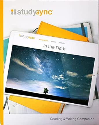 StudySync Core ELA Grade 6, Reading and Writing Companion, Unit 3 (MS ...