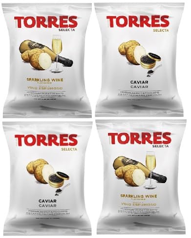 Amazon.com: (Unique Flavors) [4 PACK] CAVIAR & WINE - Torres Spanish ...