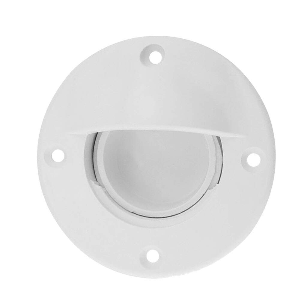 Buy Abs Plastic Boat Transom Deck Drain Scupper Valve 2 Inch Screw Cap ...