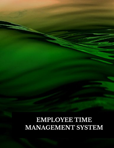 Employee Time Management System: Large 8.5 Inches By 11 Inches Log Book ...