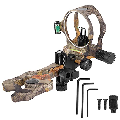 SUNGOOYUE Compound Bow Sight Set, Aluminium Alloy 5 Pin Shooting ...