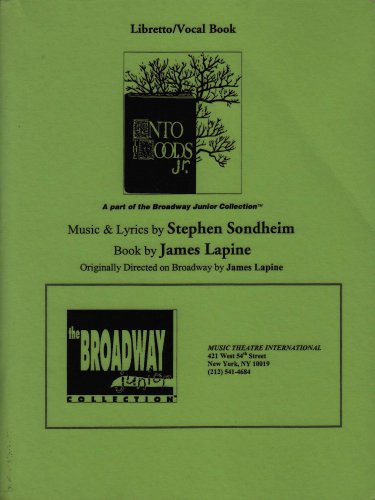 Libretto/Vocal Book - Into The Woods Jr. - The Broadway Junior ...