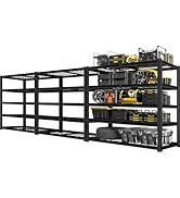 Amazon.com: PrimeZone Heavy Duty Storage Shelves - 48" W X 18" D X 72 ...