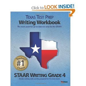 TEXAS TEST PREP Writing Workbook STAAR Writing Grade 4: Test Master ...