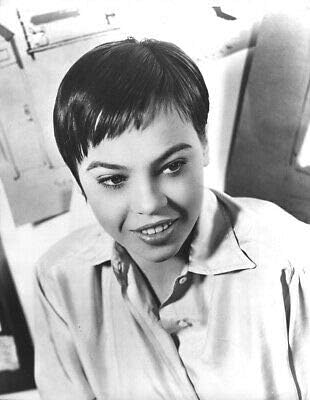 Amazon.com: Leslie Caron Stunning Smiling Portrait Pixie Haircut ...