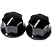 Amazon.com: Fender Pure Vintage 1965 Jaguar Skirted Knobs : Musical Instruments