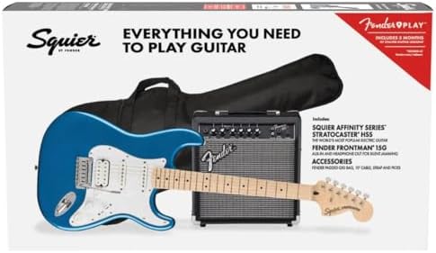 Fender 0372820402 (Affinity Series™ Stratocaster® HSS Pack Maple Lake ...
