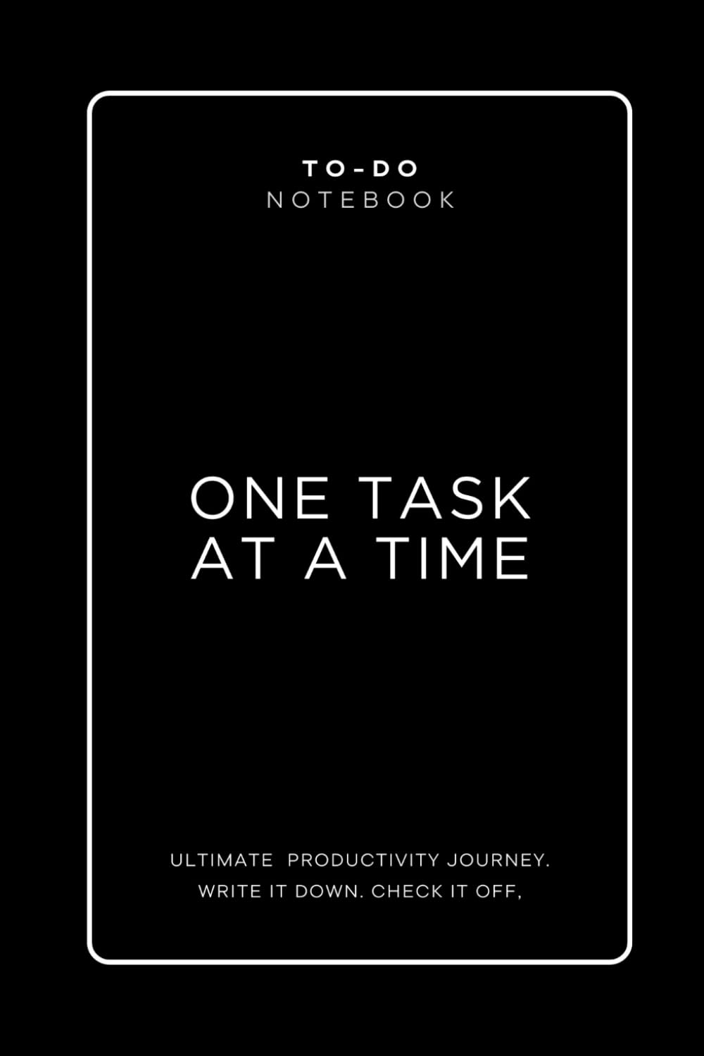 Amazon.com: TO DO NOTEBOOK: Today’s TO-DOS: To Do List Undated Notebook ...