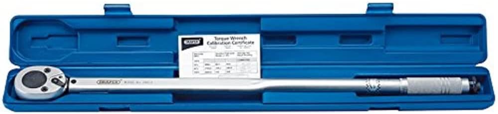 Draper 34964 Ratchet Torque Wrench, 3/4" Square Drive, 65Nm-450Nm ...