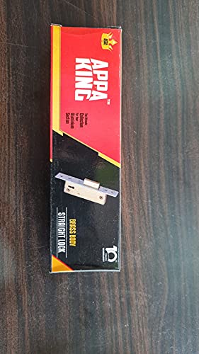 Buy S A ALUMINIUM 100mm Stright Lock (PACK OF 1) Online at Low Prices ...