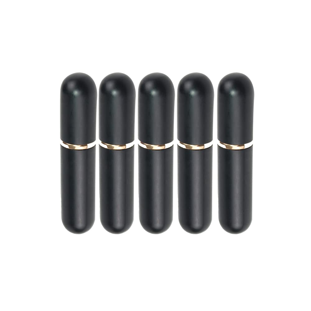 Amazon.com : Black Aluminum Essential Oil Nasal Inhaler Tubes Personal ...