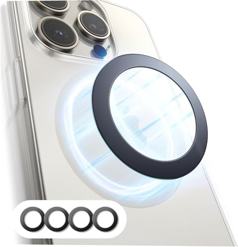 Amazon.com: SYNCWIRE for MagSafe Sticker, Metal Ring(3 Pack) Compatible ...