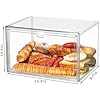 Amazon.com: 4 Pcs Bread Boxes for Kitchen Countertop, Large Bread ...